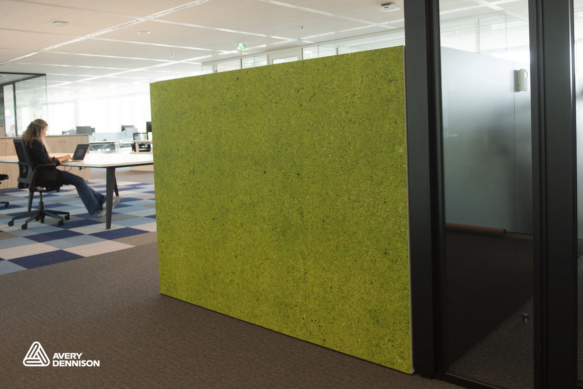 Material Solutions. Moss Effect Wallpaper | Avery Dennison® Organoid