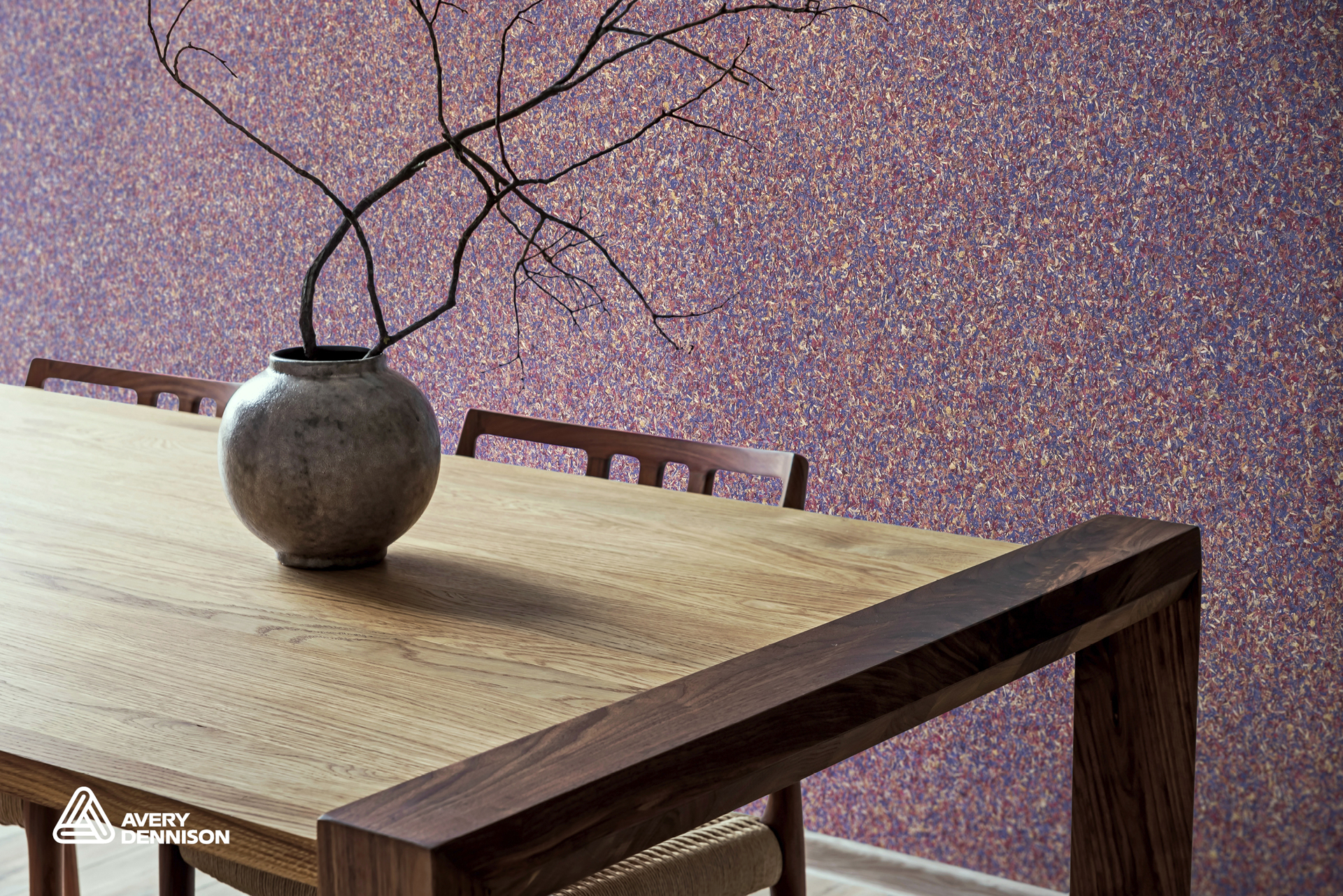 Material Solutions. Cornflower Petal Organoid Wallpaper | Avery Dennison®