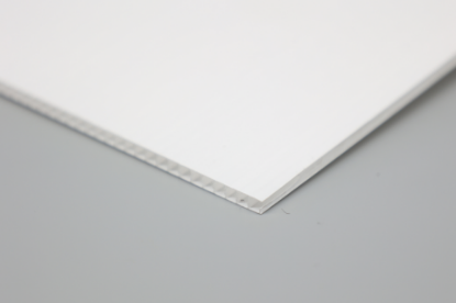 Material Solutions. Corriplast white sheet