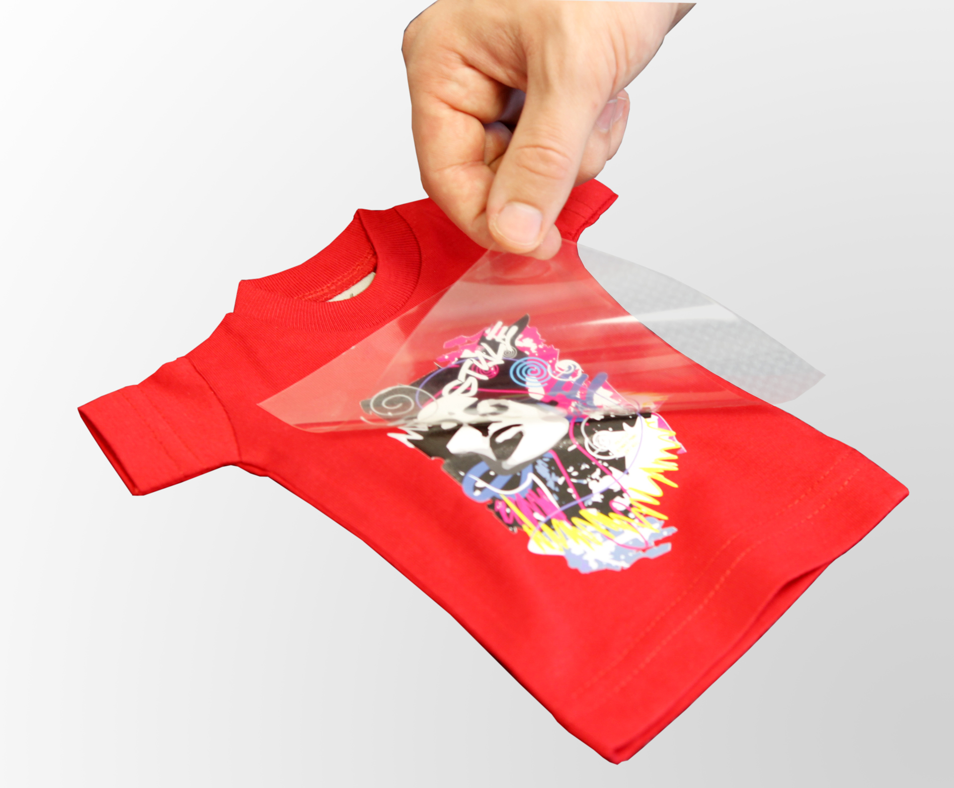 Material Solutions. Poli Tack 854 Polyester Transfer Film Clear .750 x 25m