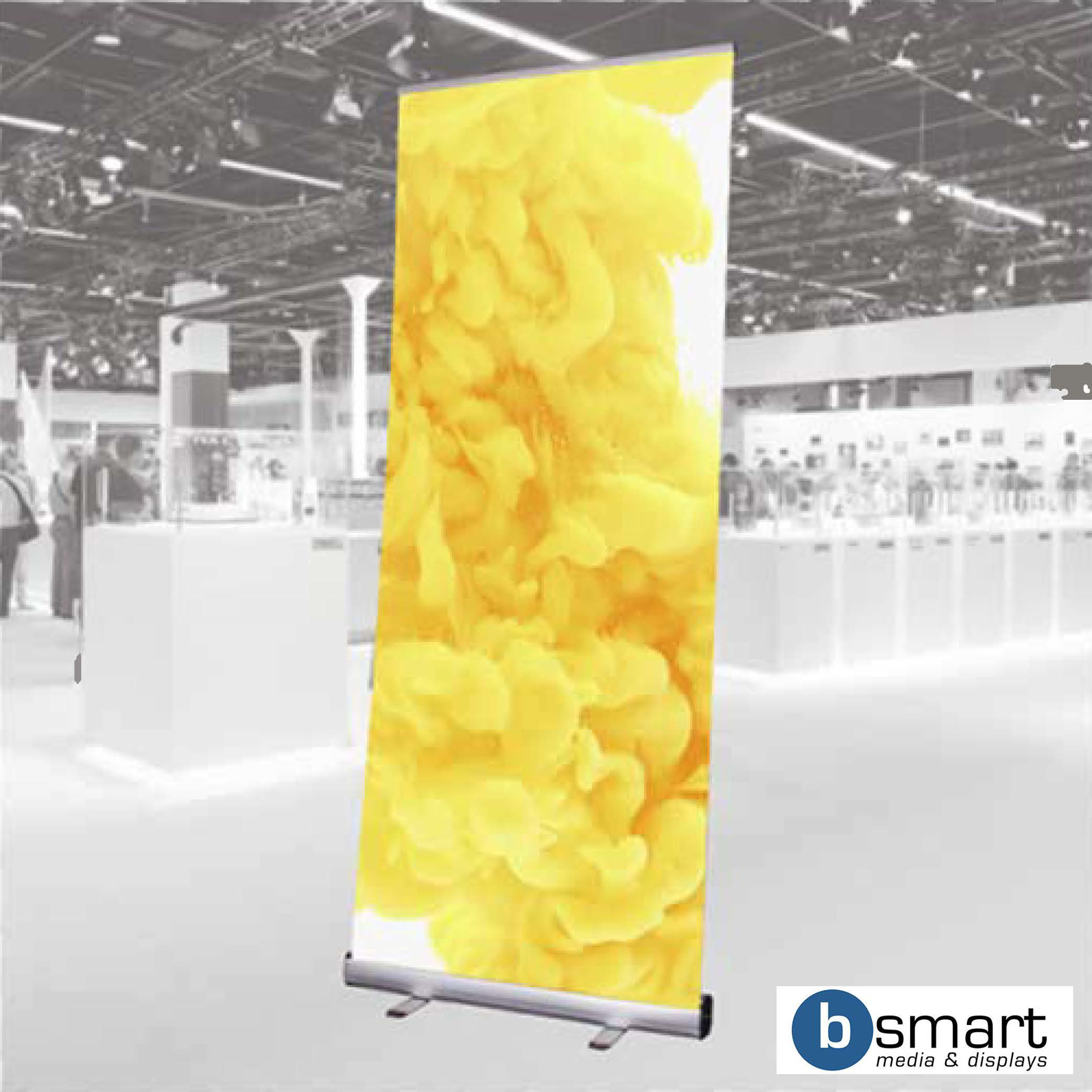 Material Solutions. bsmart Value Roll-Up Banner Frame 150 x 200cm