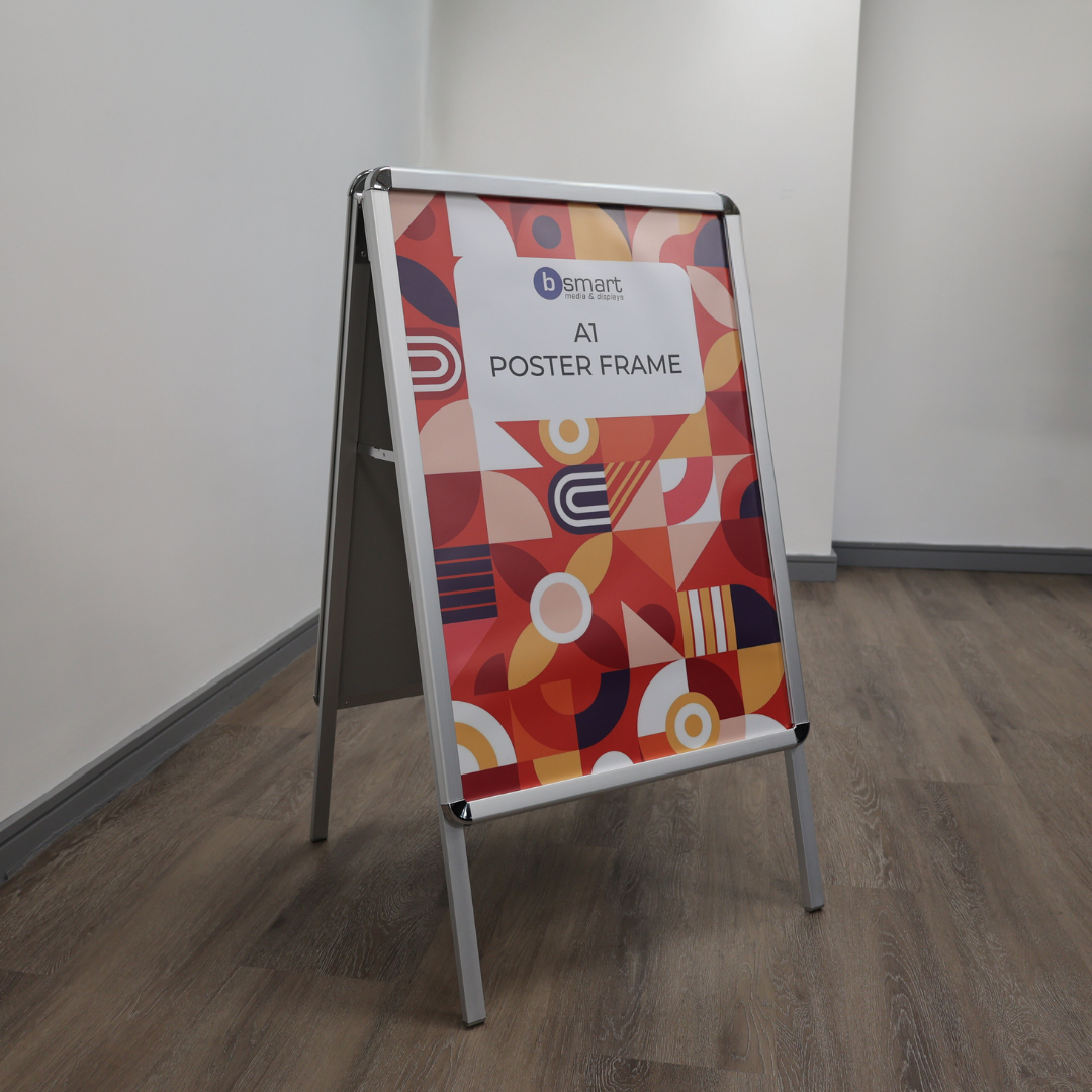 Material Solutions. bsmart A-Frame stand size A1