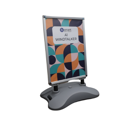 Material Solutions. wind talker signs